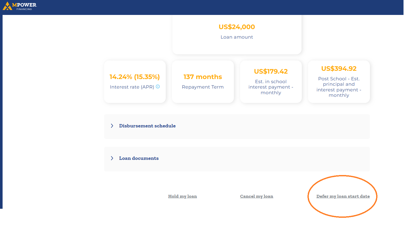 How can I defer my application? – MPOWER Financing