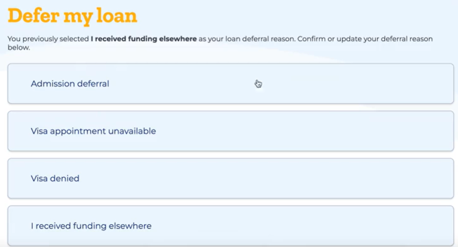 How can I defer my application? – MPOWER Financing